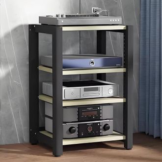 Generic 2/3/4/5-stufiges Audio-Rack Mit Plattenspielerst&auml;nder, AV-Komponenten-Medienst&auml;nder, Tower-Player-St&auml;nder, Heimstereo-Racksystem Mit H&ouml;henverstellbare