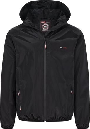 Rock Creek Herren Jacke Regenjacke mit Kapuze &Uuml;bergang wasserdicht &Uuml;bergangsjacke Wanderjacke Herren Jacken Outdoorjacken H-385 Schwarz 2XL