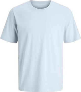 Jack & Jones Jack & Jones Jjeorganic T-Shirt Basique SS col Rond Noos, Bleu c&eacute;leste, XXL