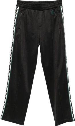 Dr&ocirc;le de Monsieur Homme, Pantalons, Noir, Taille: L Pantalon de surv&ecirc;tement &agrave; bandes lat&eacute;rales