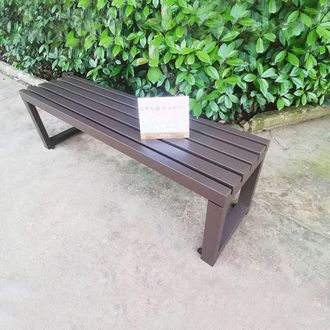 Generic Gartenbank Metall Wetterfest Sitzbank für Sitzer, Gartenmöbel bis 400kg belastbar, für Garten, Balkon, Terrasse, Außenbereich,N(Size:150 * 40 * 45cm,C