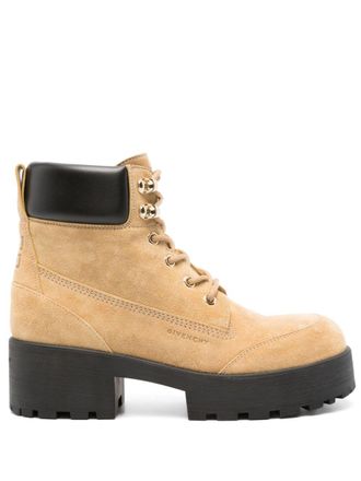 Givenchy bottines Trekker 55 mm - Marron