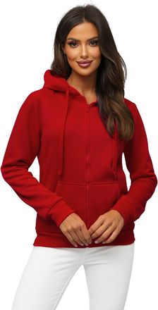 OZONEE Damen Kapuzenpullover Sweatjacke Sweatshirt Farbvarianten Kapuzenjacke Kapuzenpulli Langarm Kapuze Hoodie Sport Style Casual Fitness Basic Training 77