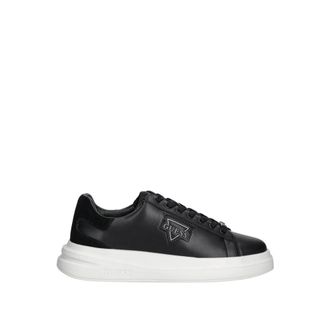 Guess Elba Leather-Blend Baskets - Homme - Chaussures - Noir - Taille: 41 EU