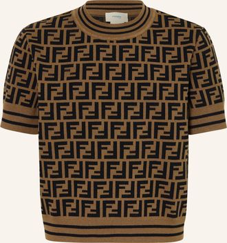 Fendi Strickshirt braun