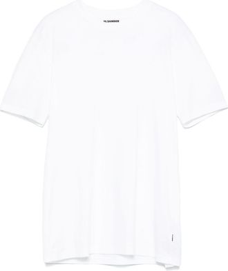 Jil Sander Klassisches T-Shirt - Weiß