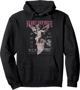 Trendy Apparel Heartbeaker Cupid Arrow Straight to The Heart Pullover Hoodie