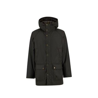 Barbour Parka mi-longue &agrave; capuche en coton