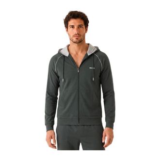 HUGO BOSS Veste zipp&eacute;e Mix&Match H - Homme - Sweatshirts et sweats &agrave; capuche - Vert - Taille: 2XL