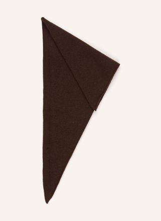 Arket Arket Dreieckstuch Aus Cashmere braun