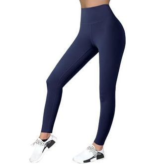 Generic Legging de sport pour femme en polyester noir - Pantalon de yoga - Scrunch Butt - Taille haute - Pantalon de sport Push Up Boot Shape Leggings - Panta