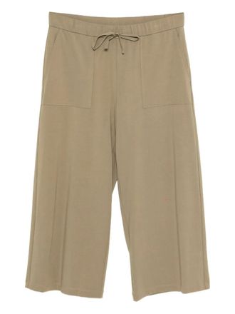 Eileen Fisher pantalon court ample - Vert