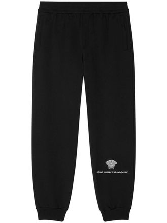 Versace pantalon de jogging Medusa Milano - Noir