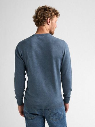 Petrol Industries V-Ausschnitt-Pullover V-Neck Basi Materialmix mit Baumwollanteil