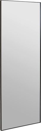 MID.YOU Mid.you Wandspiegel, Schwarz, Metall, Glas, Holzwerkstoff, rechteckig, 60x160x3 cm, Bsci, Spiegel, Wandspiegel