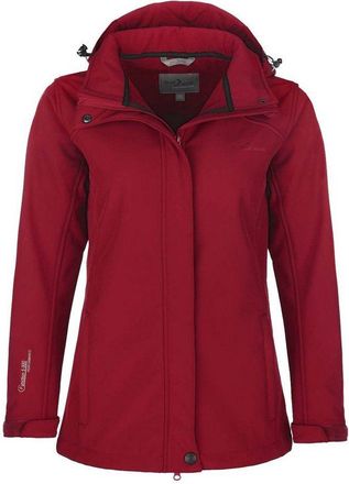 Blue Wave Softshelljacke Damen Jacke Bente mit Fleece-Innenfutter und abnehmbarer Kapuze