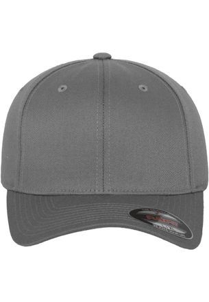 Flexfit Unisex Cap Wooly Combed, Unisex Baseballkappe, Toddler, Grey