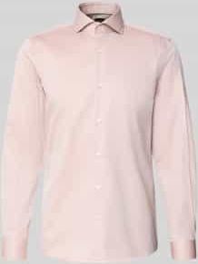 HUGO BOSS Slim Fit Businesshemd aus reiner Baumwolle Modell H-HANK-SP-B1