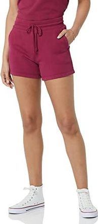Goodthreads Shorts à Cordon en Molleton Héritage Femme, Bordeaux, XXL