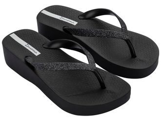 Ipanema Mesh Chic Plat Fem Zehensandalen Damen Schwarz - 40 - Zehensandalen Shoes