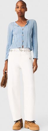 Maje 2-in-1 Cardigan - Blau - Maje