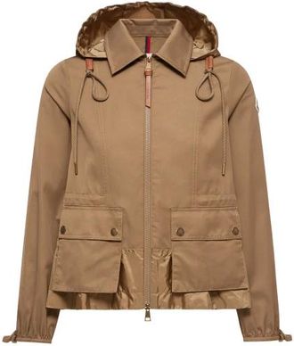 Moncler Femme, Vestes, Beige, Taille: 42 FR Adenium Jacket