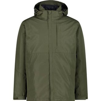 F.lli Campagnolo Herren Doppeljacke MAN JACKET ZIP HOOD DETACHABLE INN.JACKET