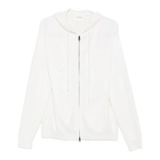 Lisa Yang Lilia Kapuzen-Rei&szlig;verschluss-Pullover - - Sweatshirts & Hoodies - Herren - Wei&szlig; - XL