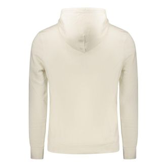 Calvin Klein Logo-Embroidered Hoodie - White