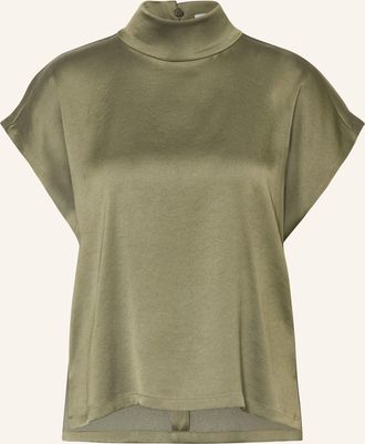 Drykorn Drykorn Blusenshirt Alaria_1 Aus Satin gruen