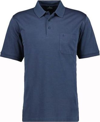 Ragman Polo &agrave; manches courtes softknit Ragman pour homme - Bleu - 1 mois
