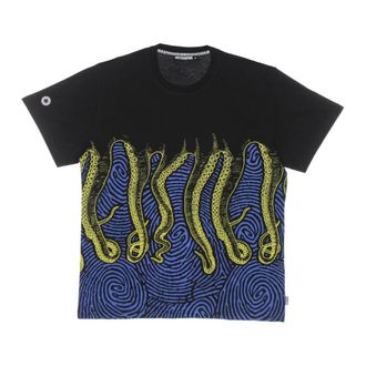 Octopus Homme, Tops, Multicolore, Taille: XL Tentacles Logo T-shirt Homme