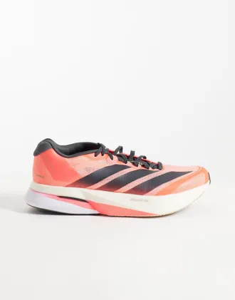adidas adidas Running Adizero Boston 13 Sneaker in Rot und Grau