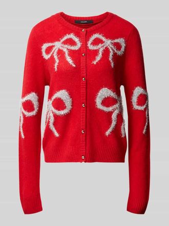 Vero Moda Cardigan mit glitzernden Schleifen-Applikationen
