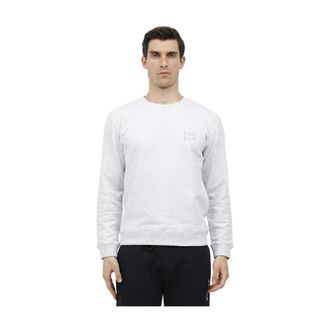 Dondup Logo-Print Rundhals-Sweatshirt - - Sweatshirts & Hoodies - Herren - Grau - S