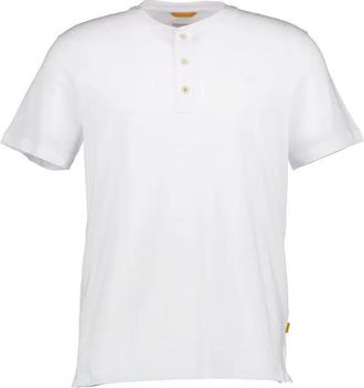 Camel Active Herren T-Shirt weiß Baumwolle