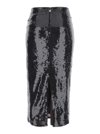 Rotate Pencil Skirt - Brown