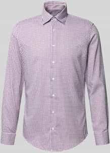 Seidensticker Slim Fit Business-Hemd mit Knopfleiste