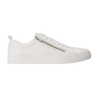HUGO BOSS Hugo - Monk Sneaker f&uuml;r Herren, Leder, Flach (Wei&szlig;)