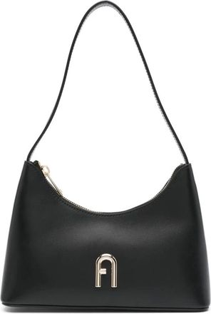 Furla Femme, Sacs, Noir, Taille: ONE Size Diamante Mini Sac Bandouli&egrave;re