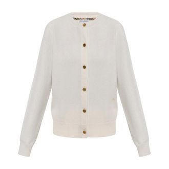 Burberry Damen, Strickwaren, Wei&szlig;, SGr&ouml;&szlig;e