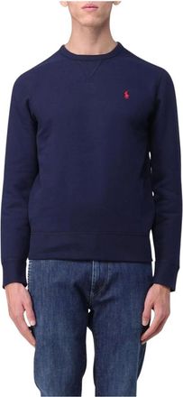 Polo Ralph Lauren Homme, Sweatshirts et sweats &agrave; capuche, Bleu, Taille: 2XL SweaT-shirt en m&eacute;lange de coton