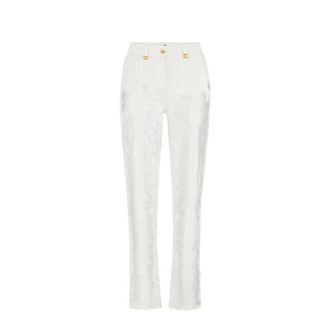 Elisabetta Franchi Damen, Jeans, Wei&szlig;, W25Gr&ouml;&szlig;e