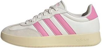 adidas Femme BARREDA Shoes, Core White/Bliss Pink/Orbit Grey, 36 2/3 EU