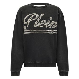 Philipp Plein Damen, Sweatshirts & Hoodies, Schwarzk, XSGr&ouml;&szlig;e