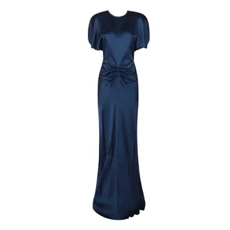 Victoria Beckham Damen, Kleider, Blau, SGr&ouml;&szlig;e