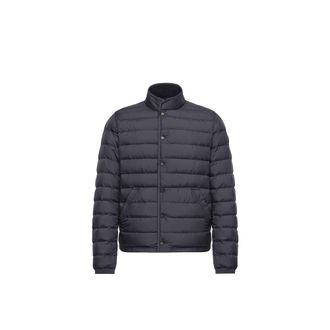 Moncler Moncler Clorin Short Down Jacket, Men, Blue, Size: 0