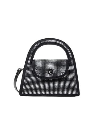 Faina Henkeltasche Damen Schwarz Mehrfarbig