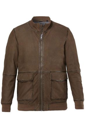 JP1880 Lederjacke Leder-Blouson Leder Lammvelours Zipper bis 7 XL