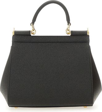 Dolce & Gabbana Womens Shoulder Bag Sicily Black